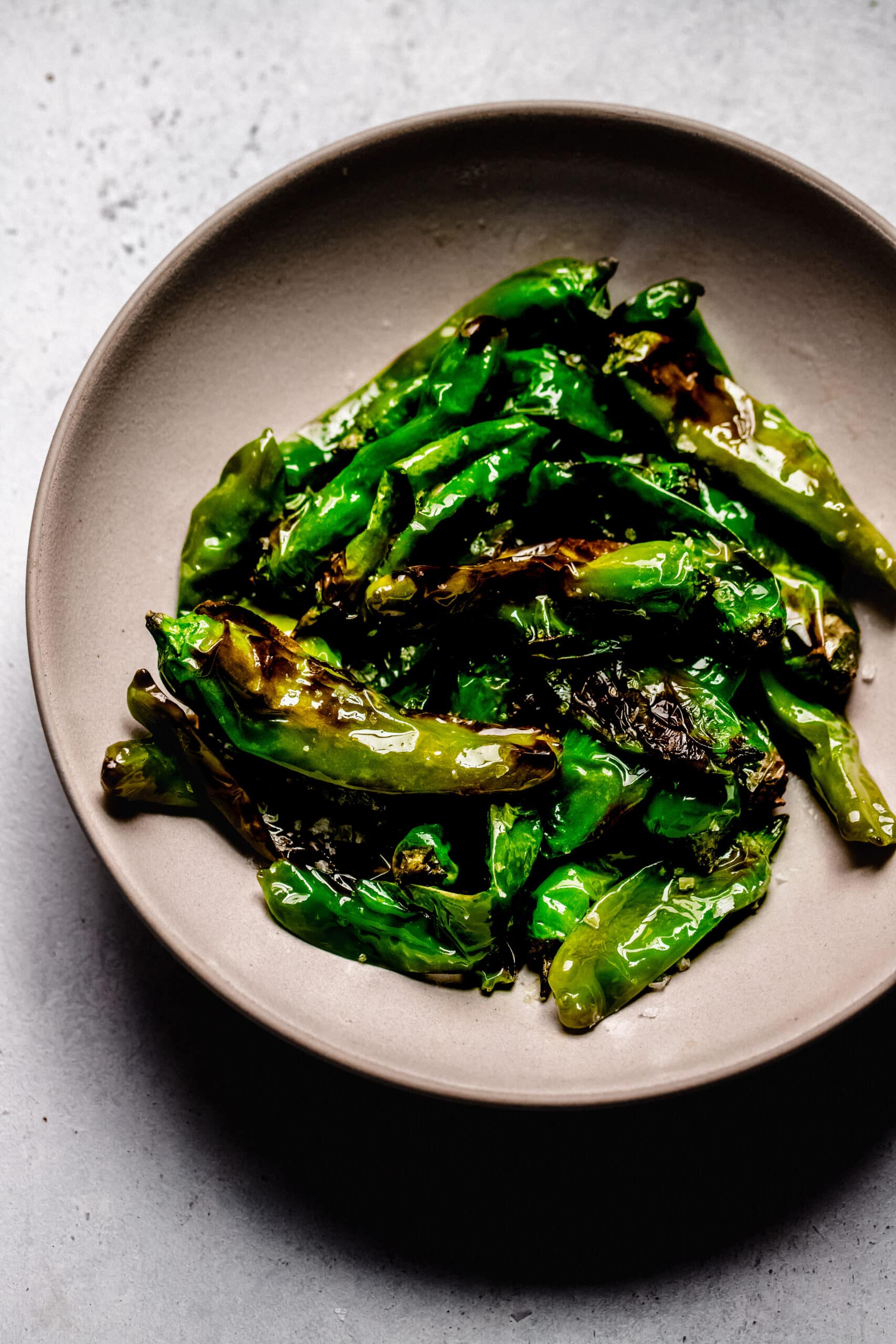 Blistered Shishito Peppers in the Air Fryer (Easy 10-Minute Recipe)
