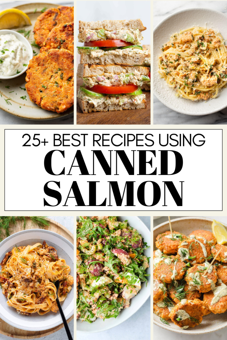 25+ Healthy & Simple Canned Salmon Recipes