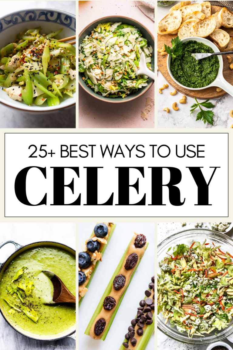 25+ BEST Celery Recipes (How to Use Celery)