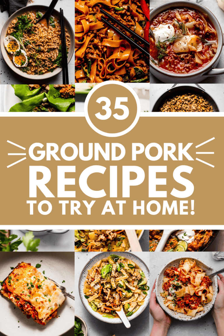 35+ Simple Ground Pork Recipes (That Are So Delicious!)