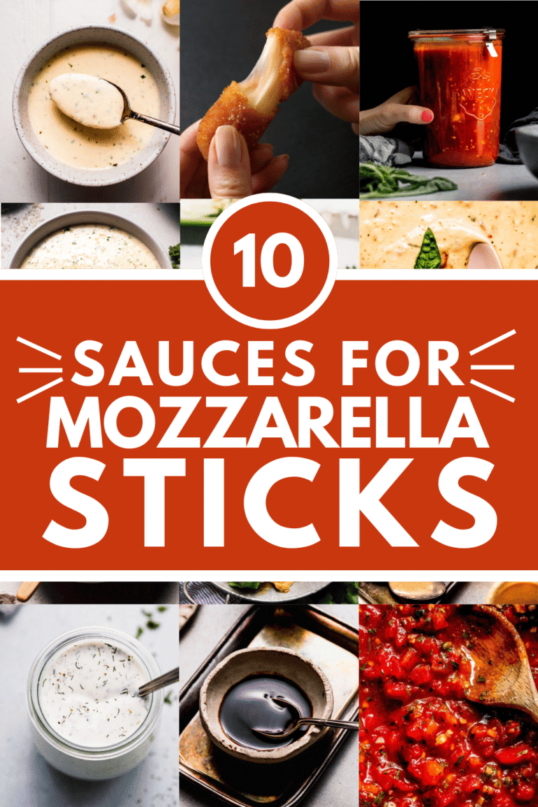 12+ BEST Dipping Sauces for Mozzarella Sticks