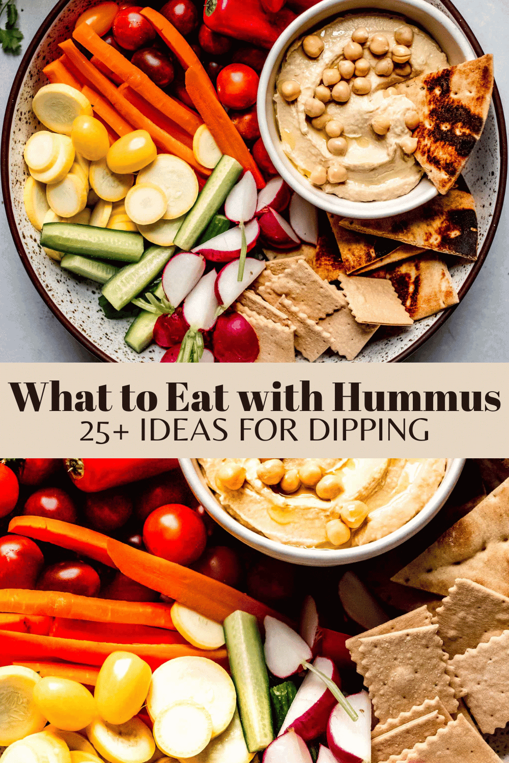 What to Eat with Hummus (25 Things to Dip in It)