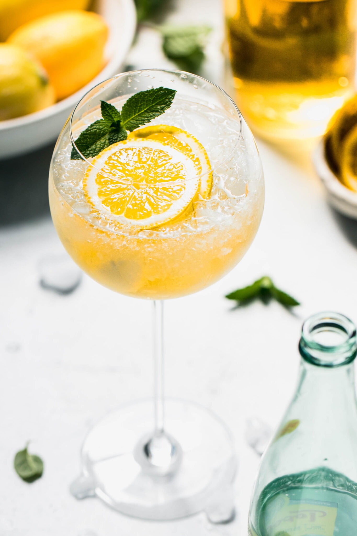 Limoncello Spritzer (Easy 3-Ingredient Summer Cocktail)