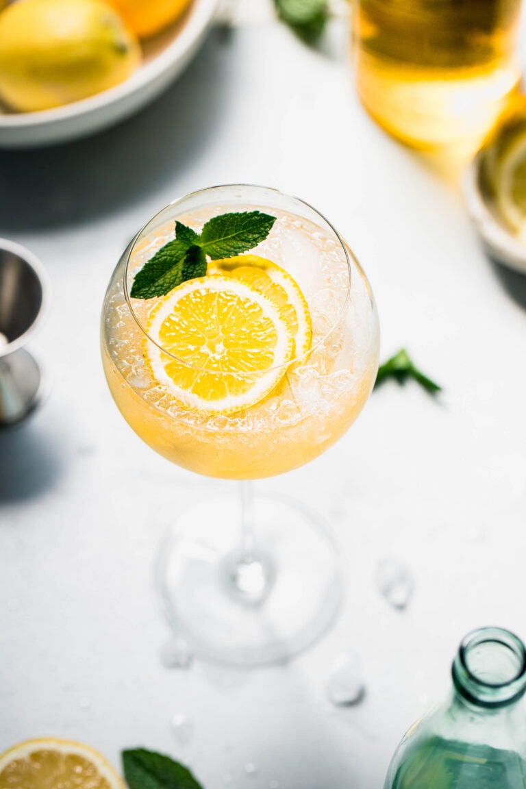 Limoncello Spritzer (Easy 3-Ingredient Summer Cocktail)