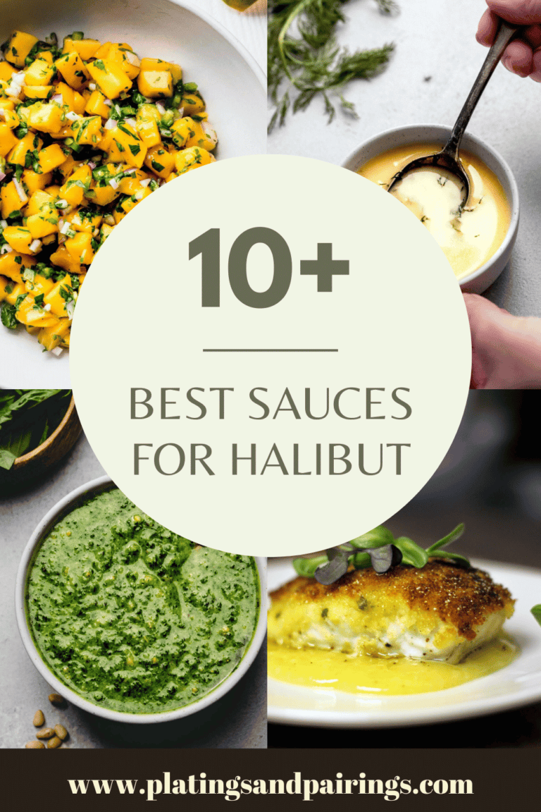 10+ BEST Sauces for Halibut - Platings + Pairings