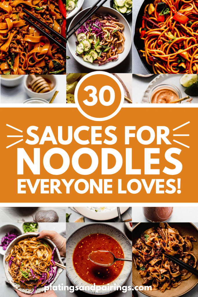 30+ BEST Sauces for Noodles (with Easy Recipes!)