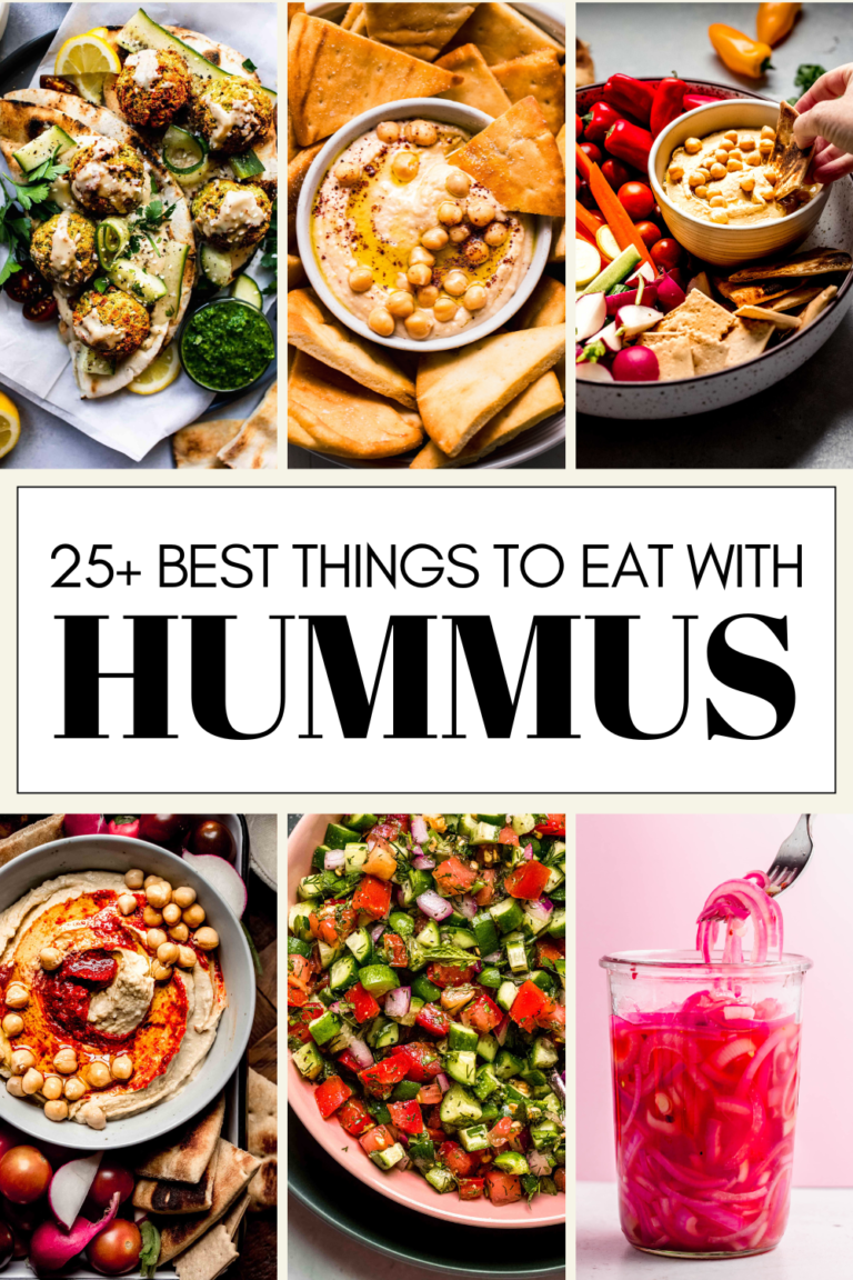 What to Eat with Hummus: 25+ Delicious Ideas