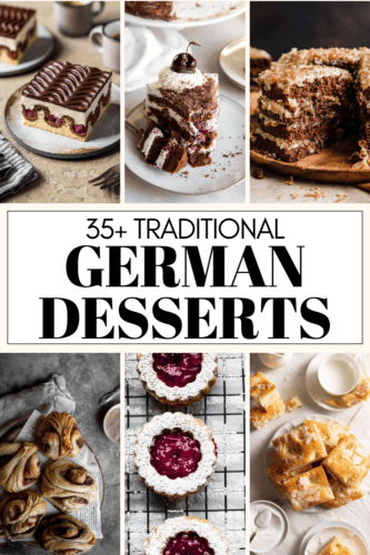 35+ Traditional German Dessert Recipes - Platings + Pairings