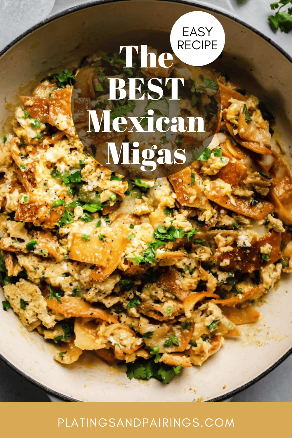 The Best Migas Recipe (Quick & Easy) - Platings + Pairings