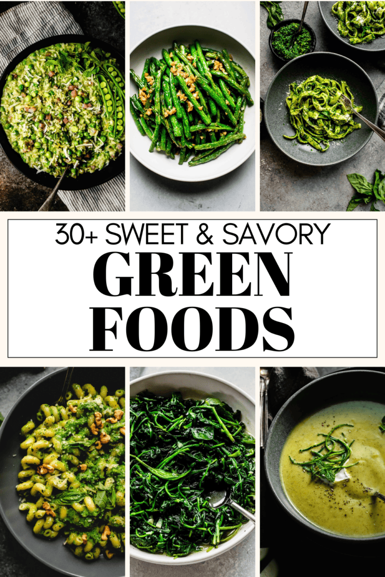 30+ Green Foods for St. Patrick's Day & More! - Platings + Pairings