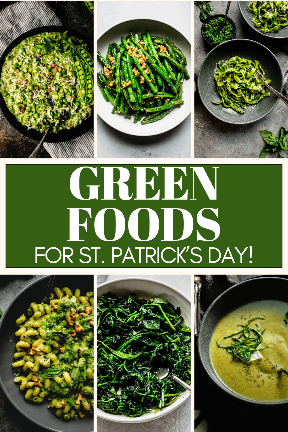 30+ Green Foods for St. Patrick's Day & More! - Platings + Pairings