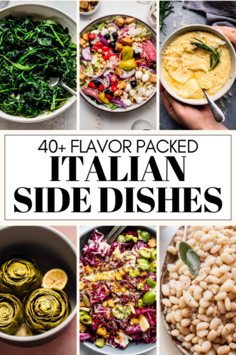 40+ Easy Italian Side Dishes - Platings + Pairings