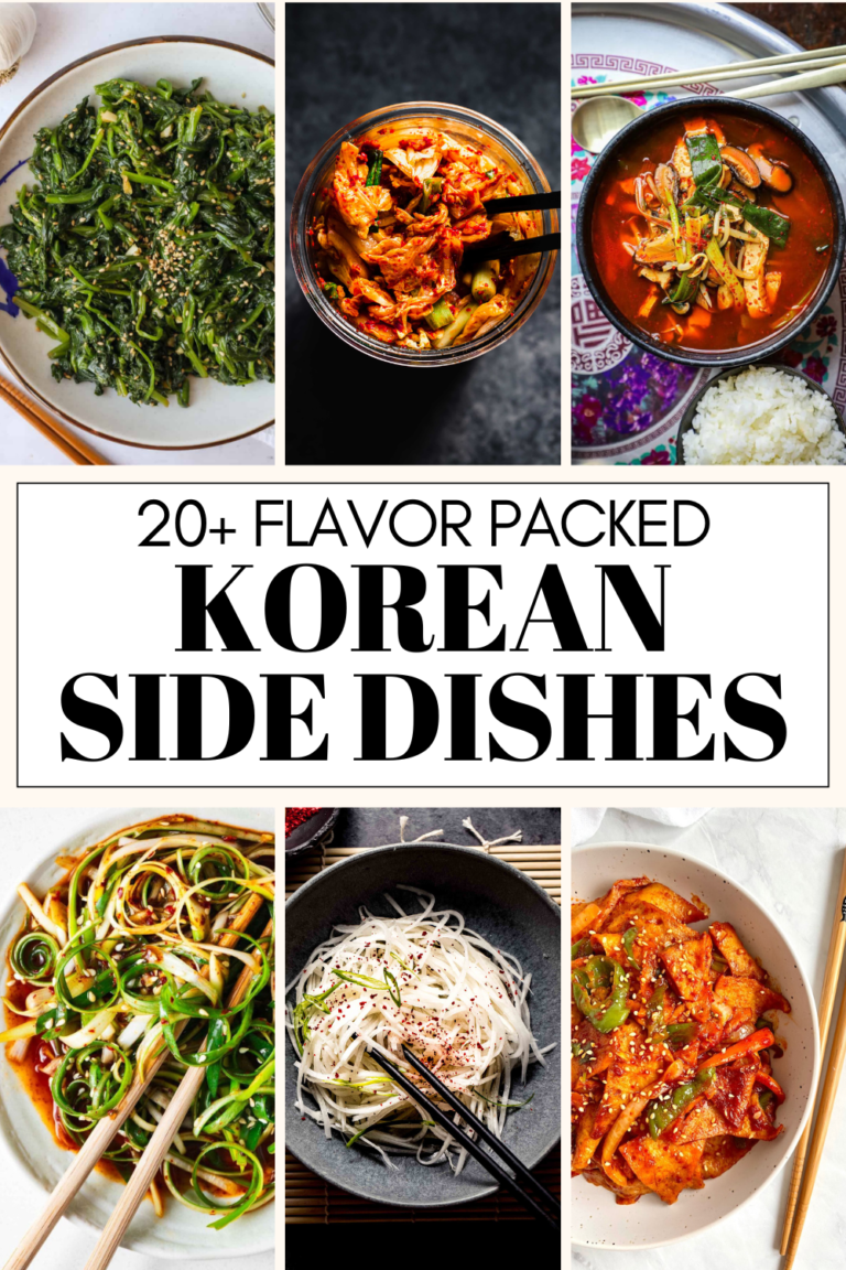 20+ Korean Side Dishes (Banchan Recipes) - Platings + Pairings