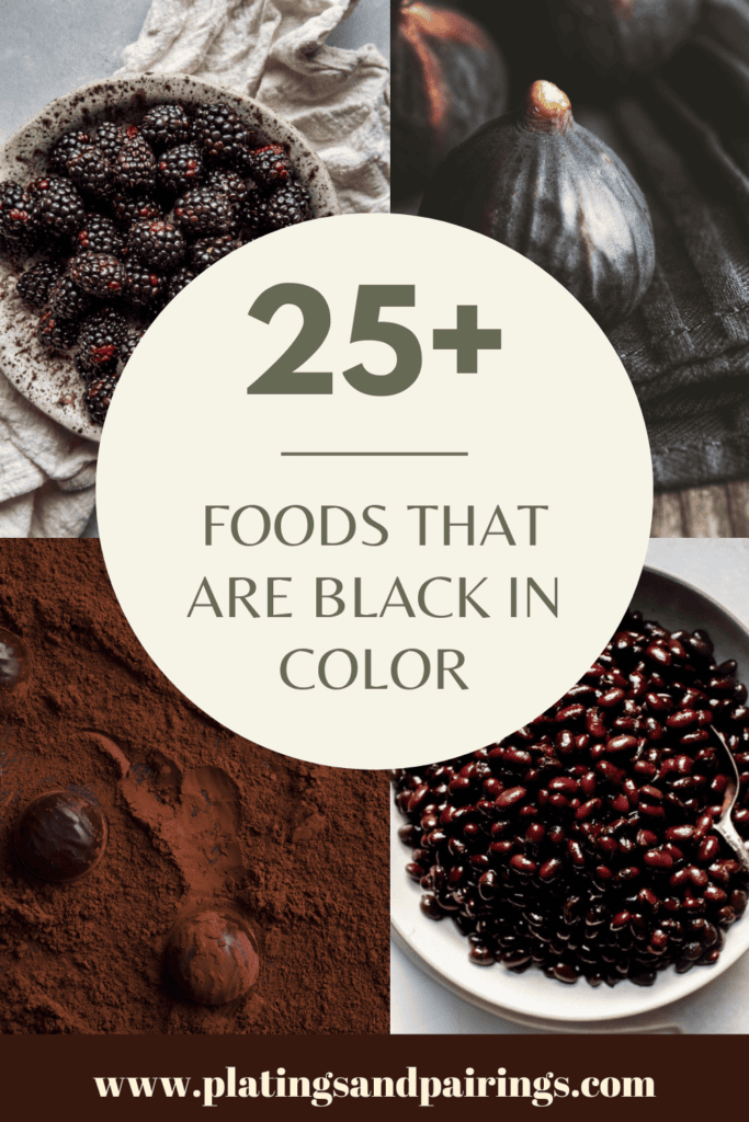 25+ Black Foods that are Packed with Flavor!!! - Platings + Pairings