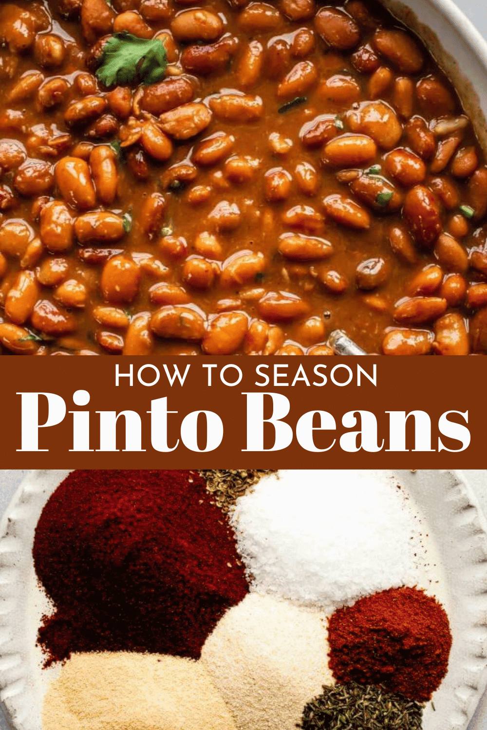 Simple Seasoning for Pinto Beans - Platings + Pairings