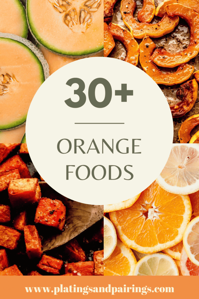 30+ Orange Foods for a Party (Sweet & Savory) - Platings + Pairings
