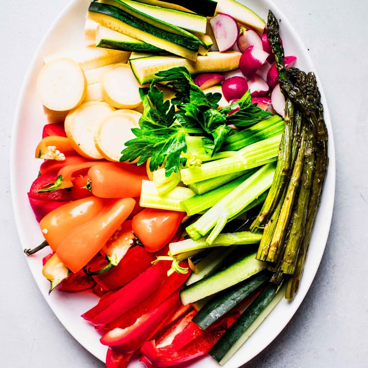 How to Cut Vegetable Sticks for Dips