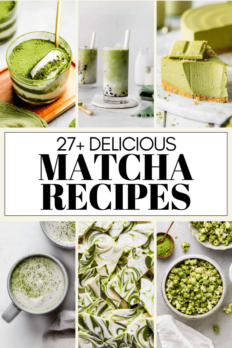 27+ Matcha Recipes to Try at Home (Sweet & Savory) - Platings + Pairings