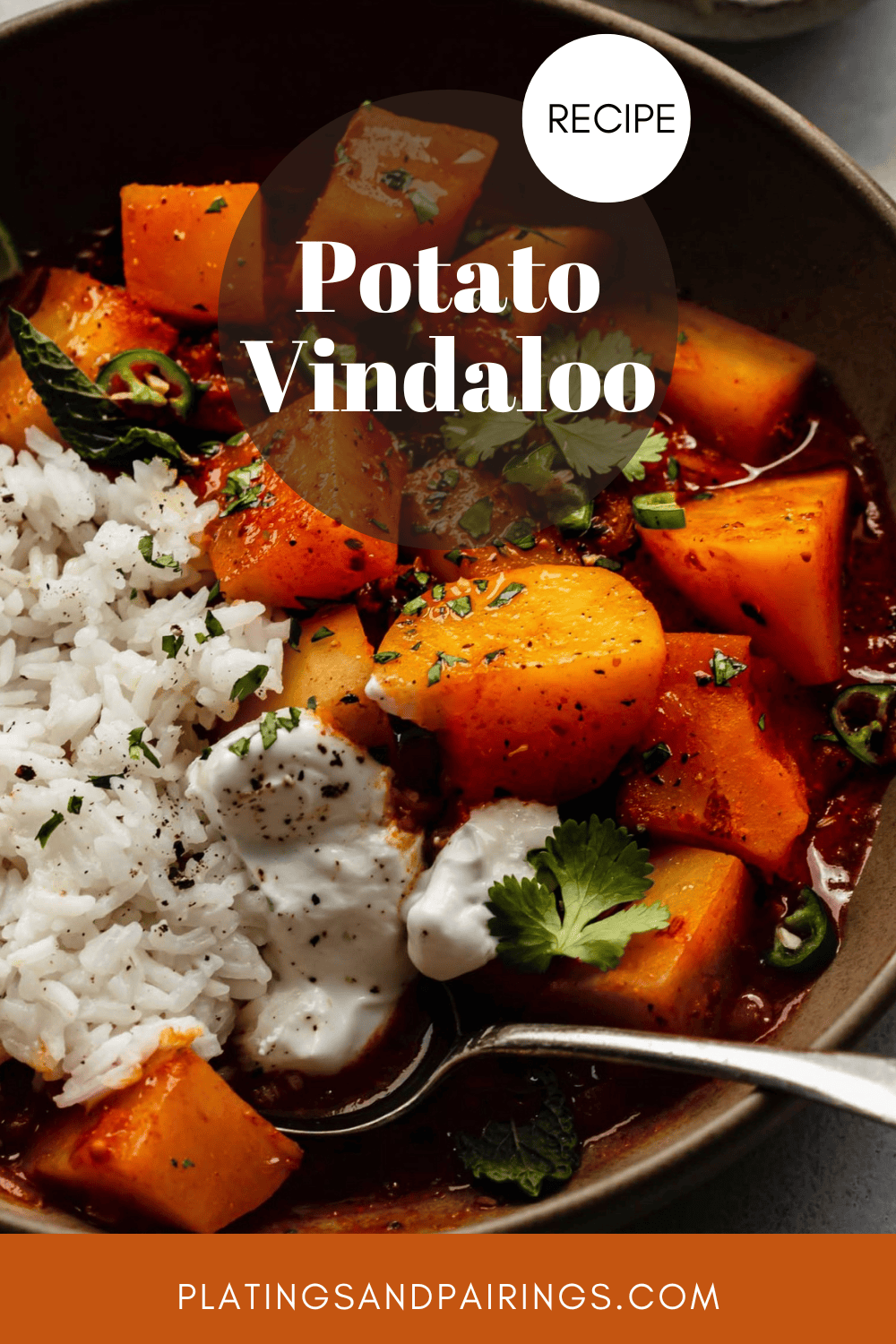 Easy Potato Vindaloo Curry (Aloo Vindaloo Recipe) - Platings + Pairings