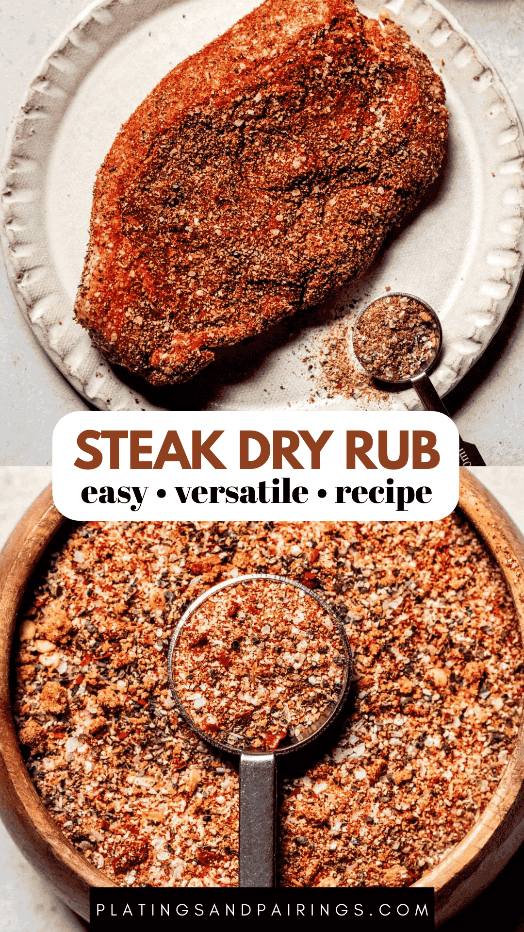 The BEST Steak Dry Rub Seasoning Recipe (Simple Ingredients)