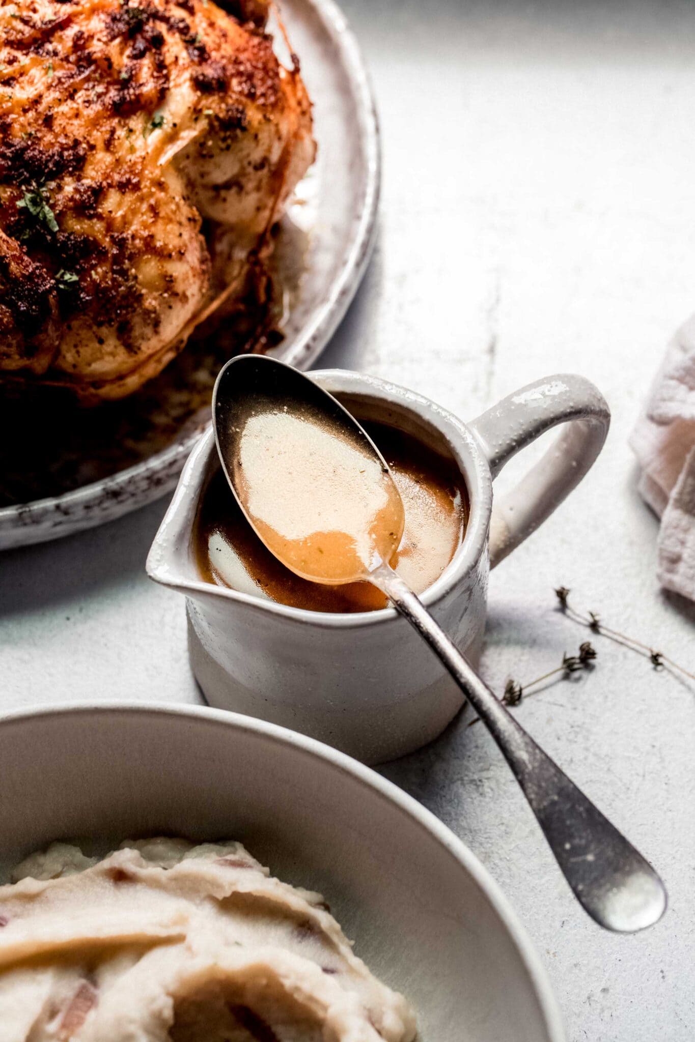 Easy Chicken Gravy (With OR Without Drippings) - Platings + Pairings