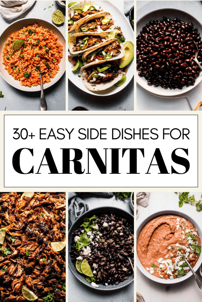 What to Serve with Carnitas: 30+ Mexican Sides - Platings + Pairings