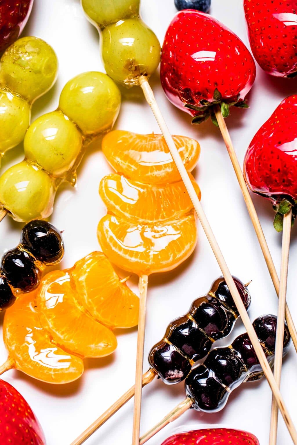 Strawberry Tanghulu - Platings + Pairings