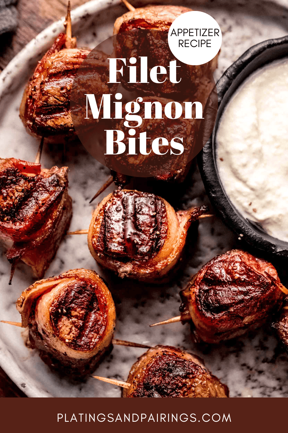 Filet Mignon Appetizers (Filet Mignon Bites Recipe) - Platings + Pairings