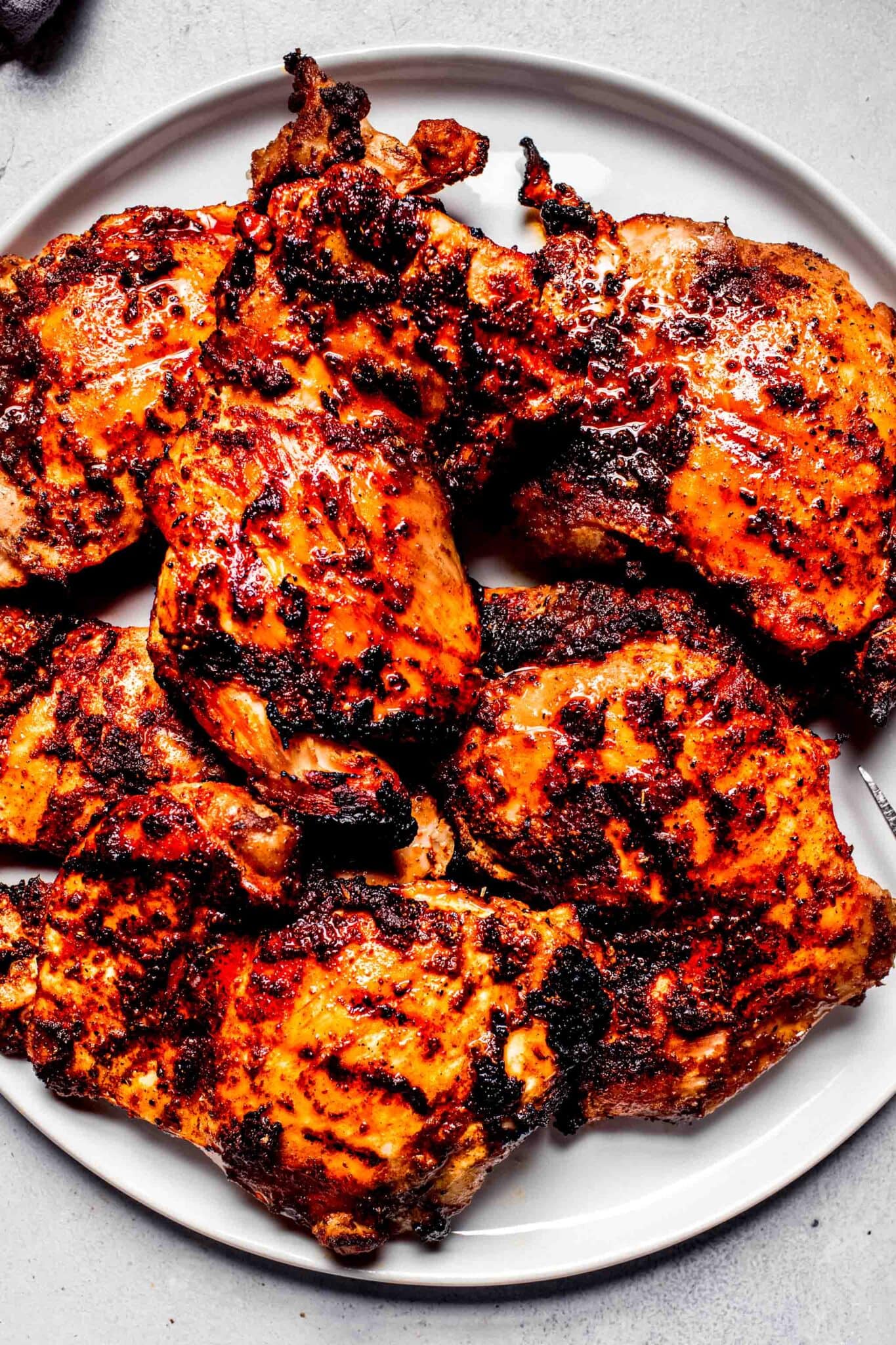 Smoked Traeger Chicken Thighs (Boneless or Bone-In) - Platings + Pairings
