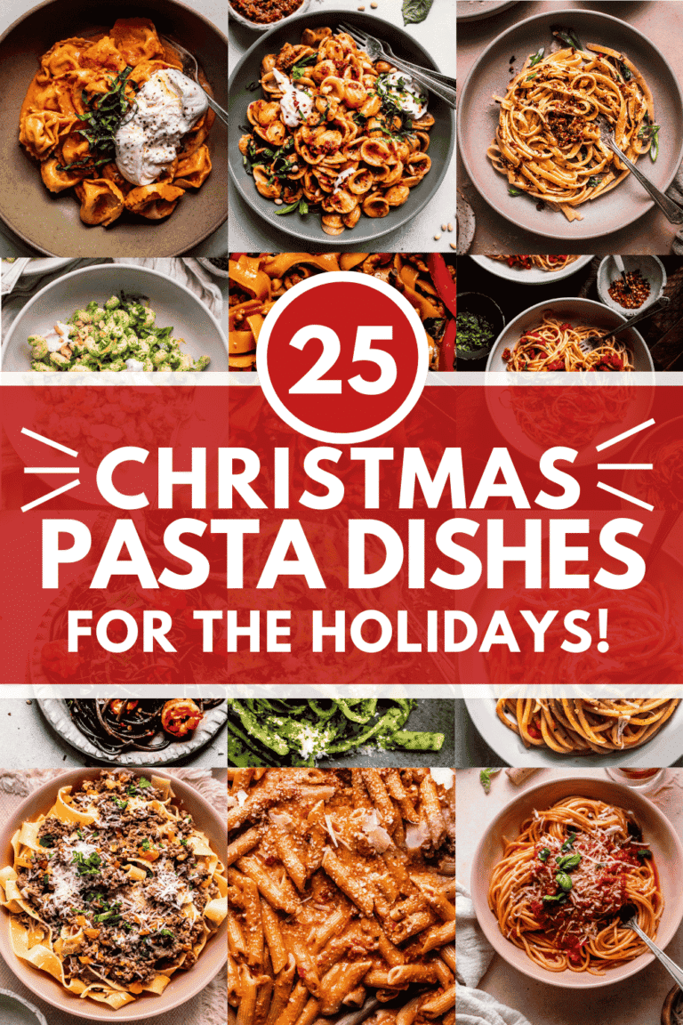 25+ Best Christmas Pasta Recipes for the Holidays