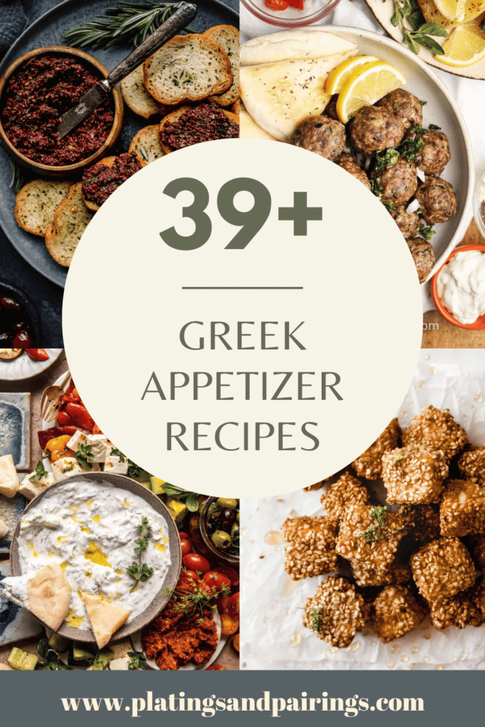 39+ Greek Appetizer Recipes - Platings + Pairings