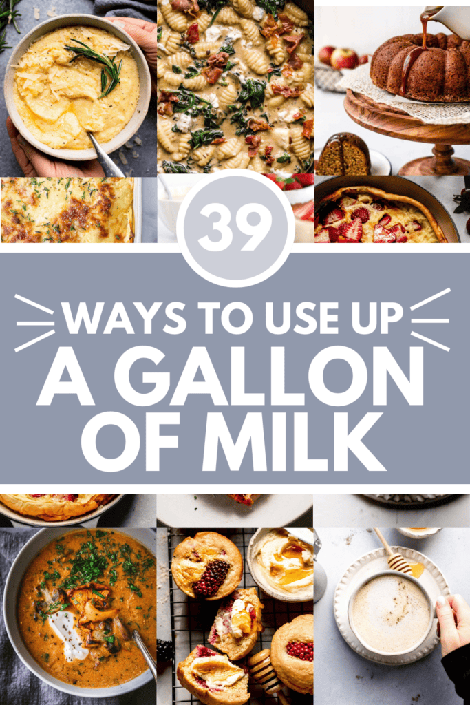 39+ Recipes to Use Up a Gallon of Milk - Platings + Pairings