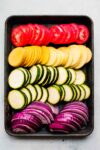 Traditional Briam Recipe (Greek Roasted Vegetables Side Dish)