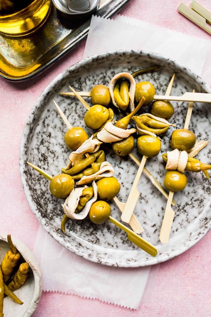 Gilda Pintxo - Platings + Pairings