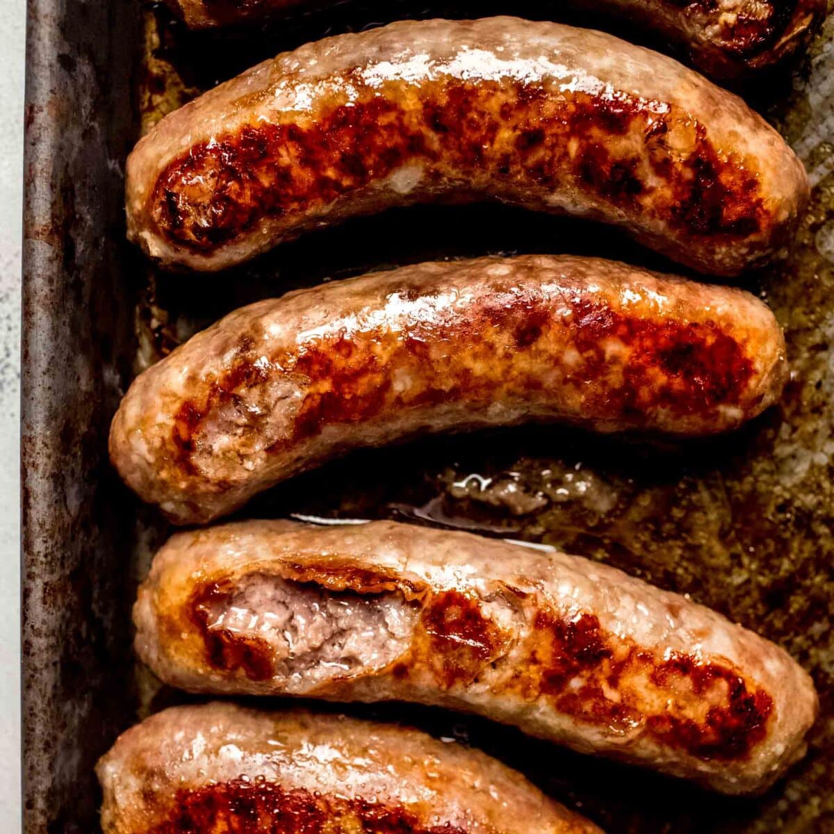 How to Cook Bratwurst in the Oven (Oven Baked Brats)
