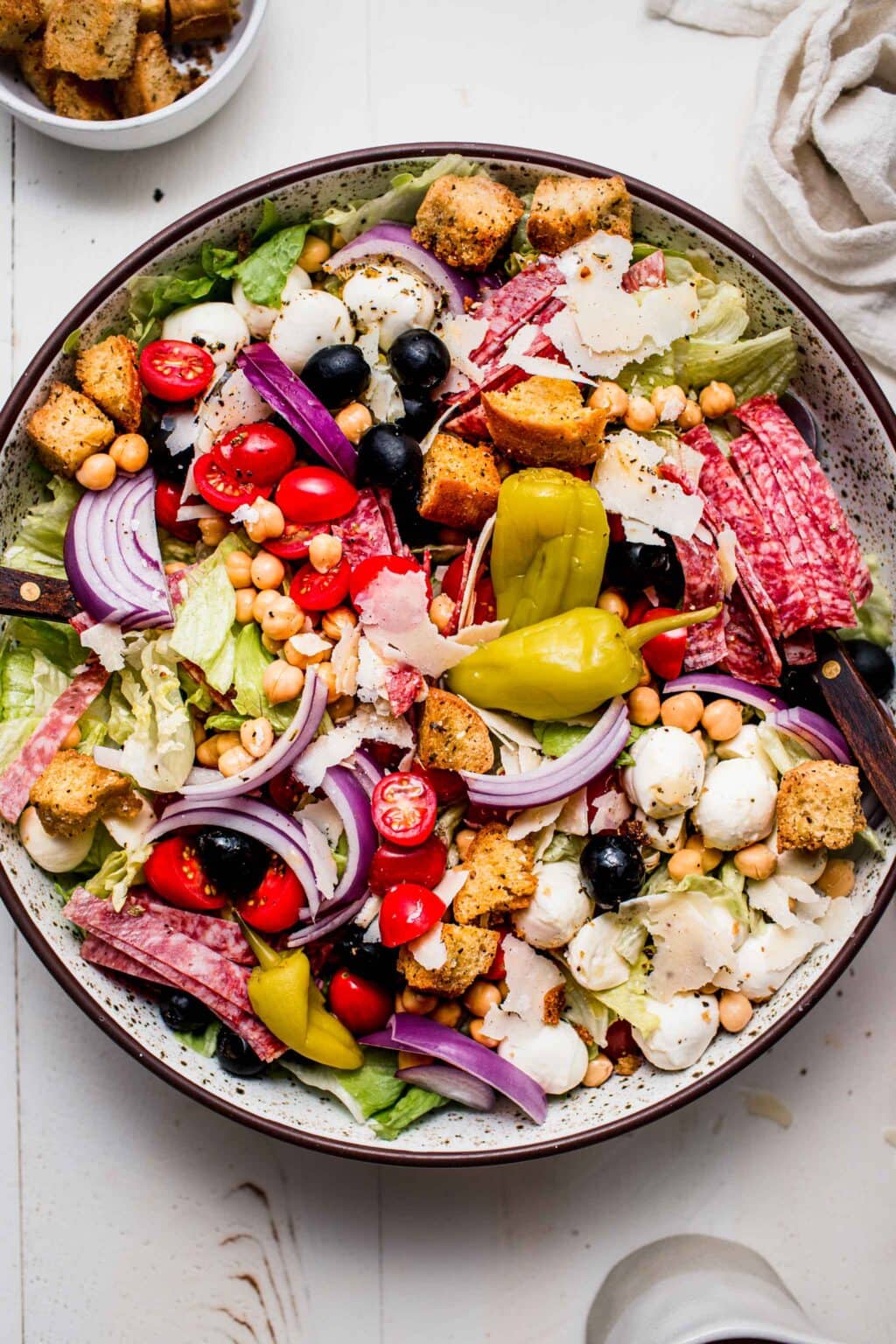 Italian Chopped Salad - Platings + Pairings