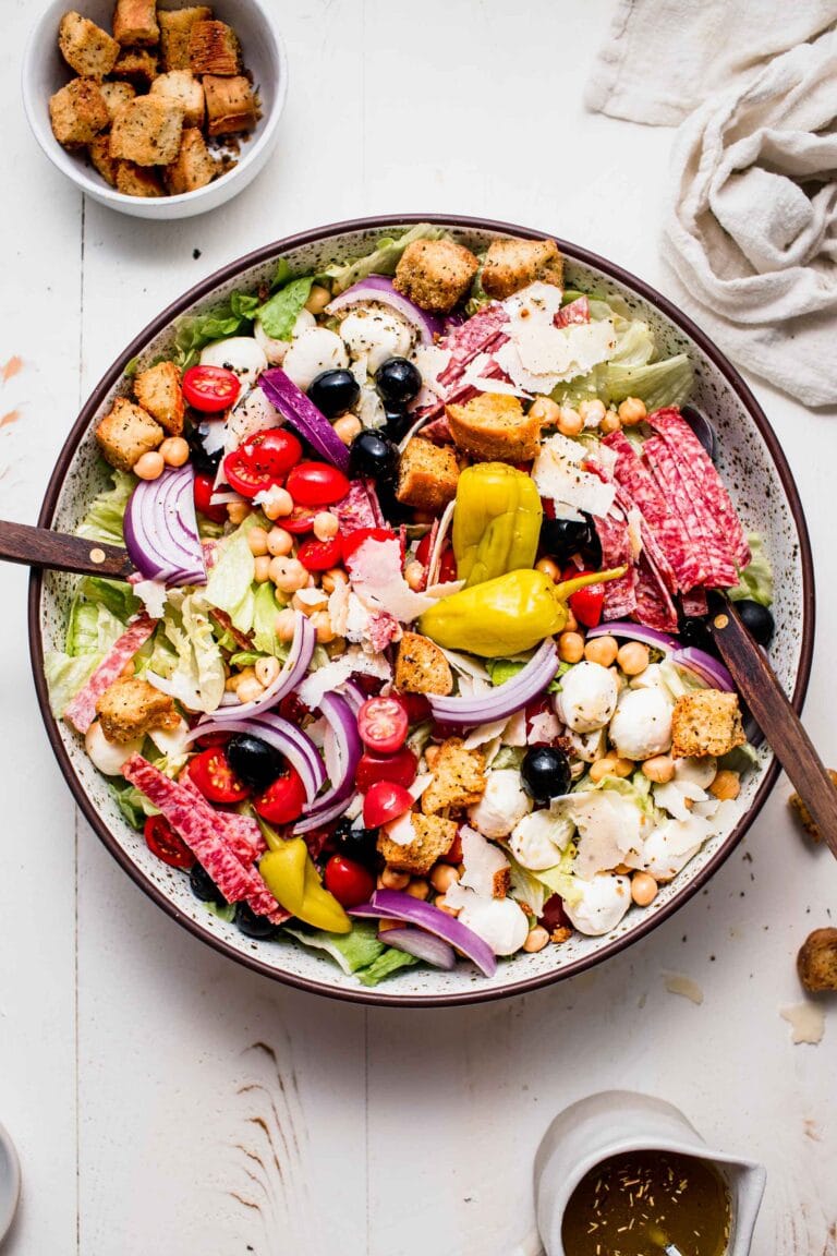 Italian Chopped Salad - Platings + Pairings