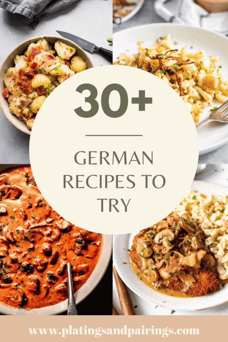 40+ Authentic German Recipes to Try Out at Home - Platings + Pairings