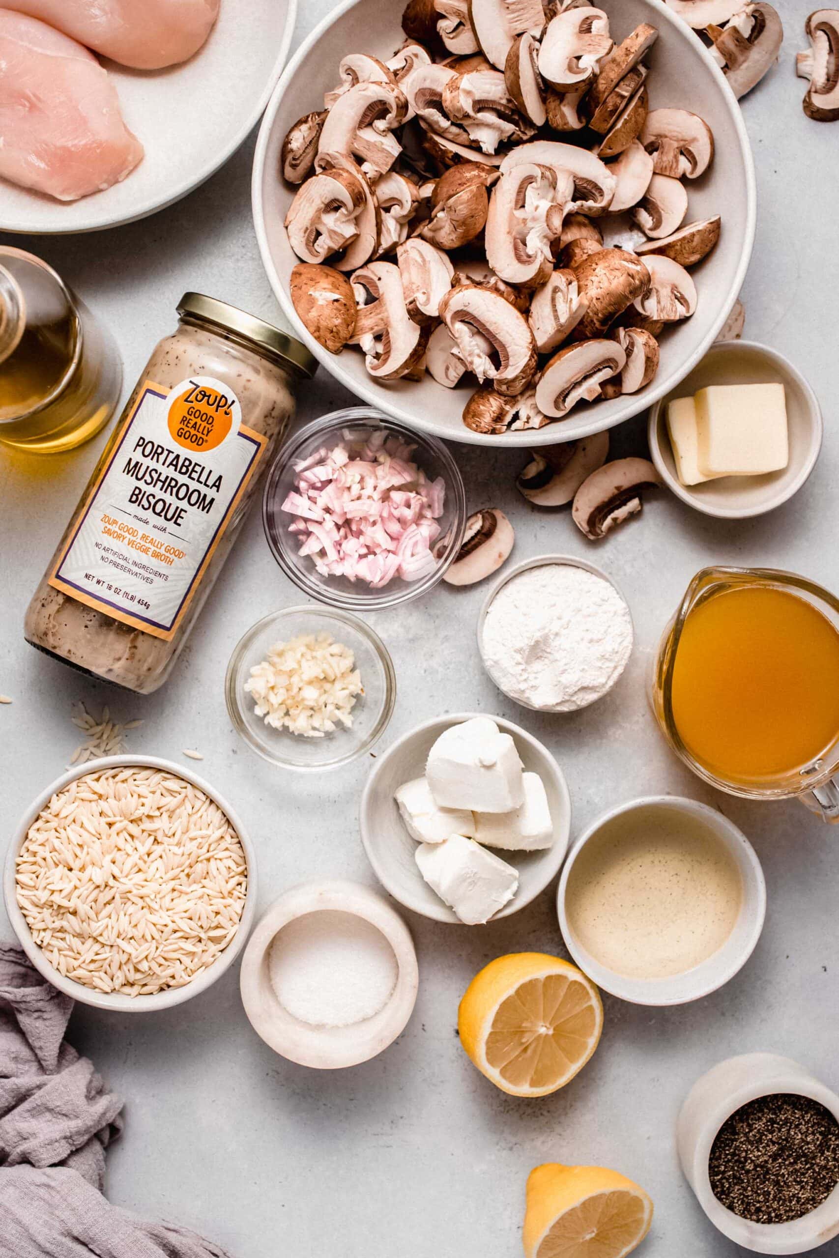 Creamy Mushroom Orzo Chicken (30-Minute Recipe!) - Platings + Pairings