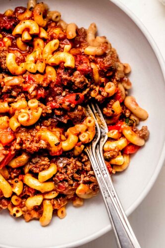 The BEST Slow Cooker Goulash Recipe (Easy to Prep Ahead!)