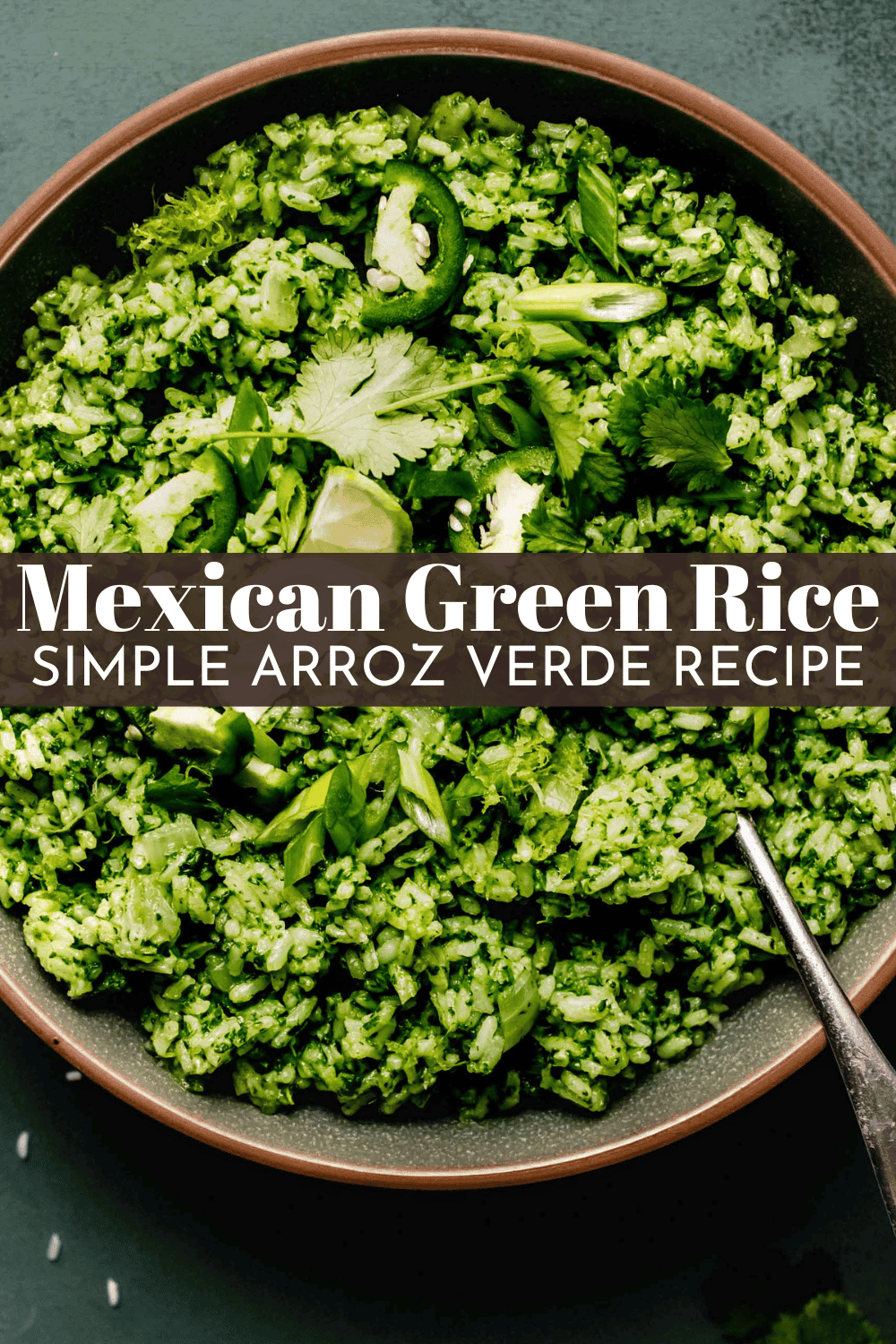 The BEST Arroz Verde (Mexican Green Rice Recipe) - Platings + Pairings