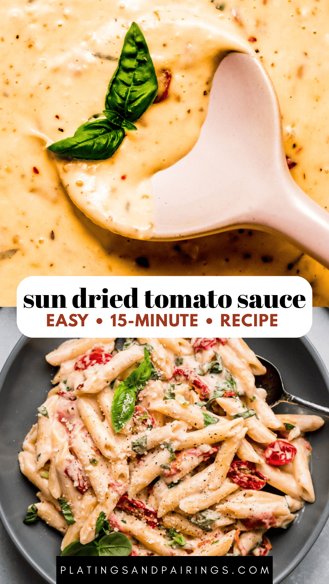 Sun Dried Tomato Cream Sauce Recipe