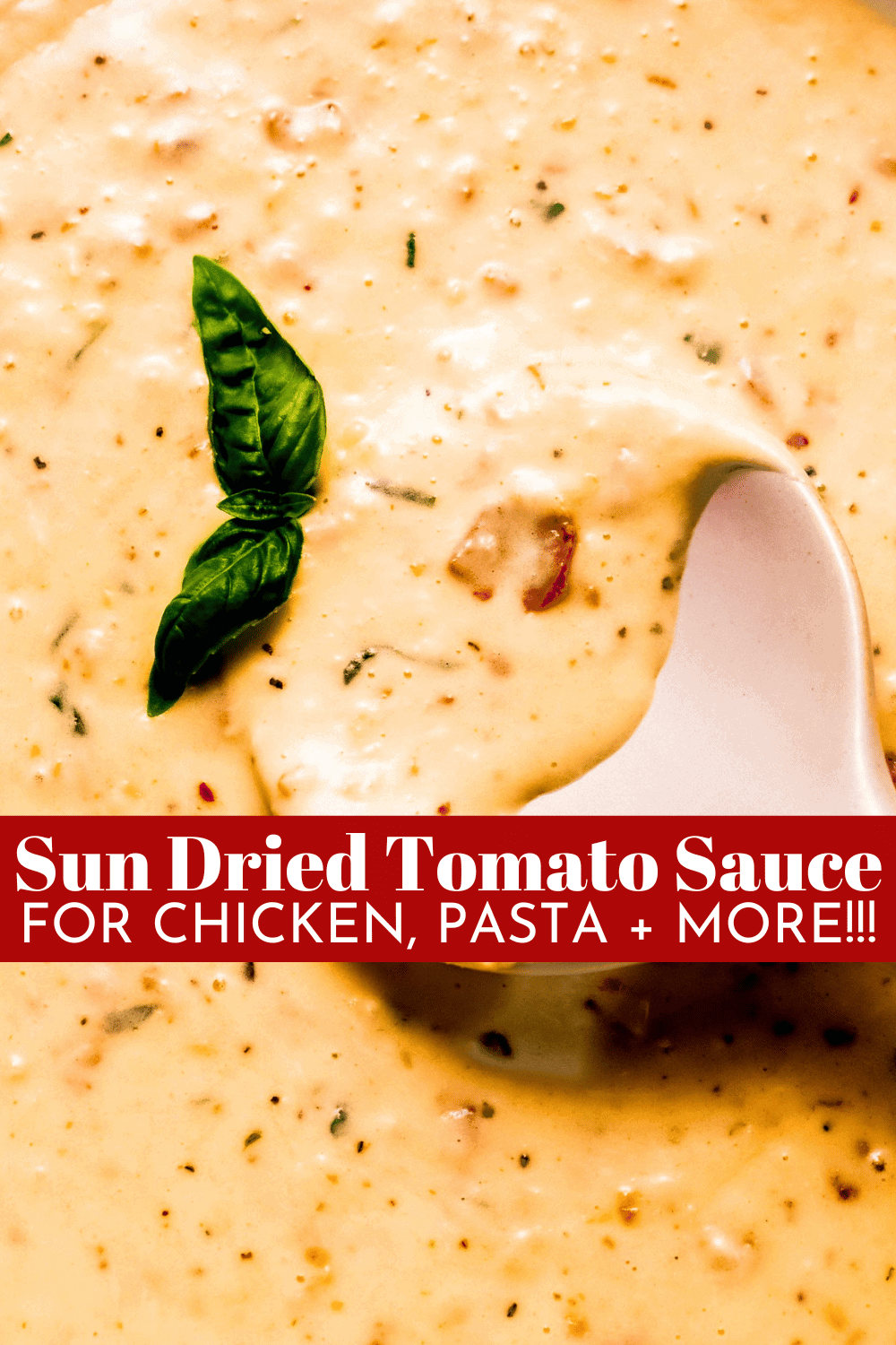 Sun Dried Tomato Cream Sauce Recipe
