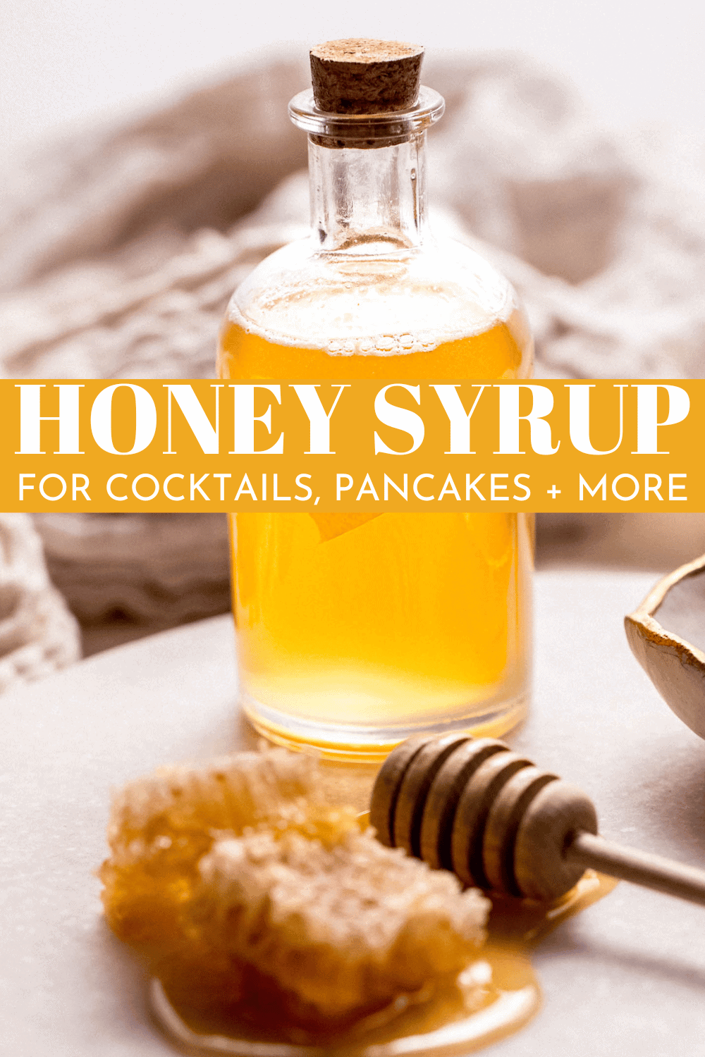 Honey Syrup Recipe (How to Make Honey Simple Syrup) - Platings + Pairings