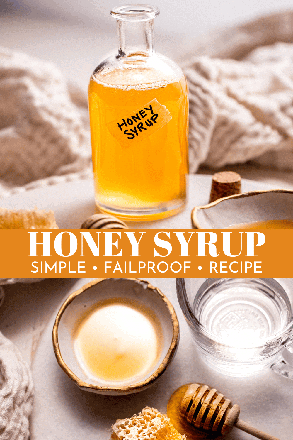 How to Make Honey Simple Syrup (For Cocktails, Cakes Tea & More!)