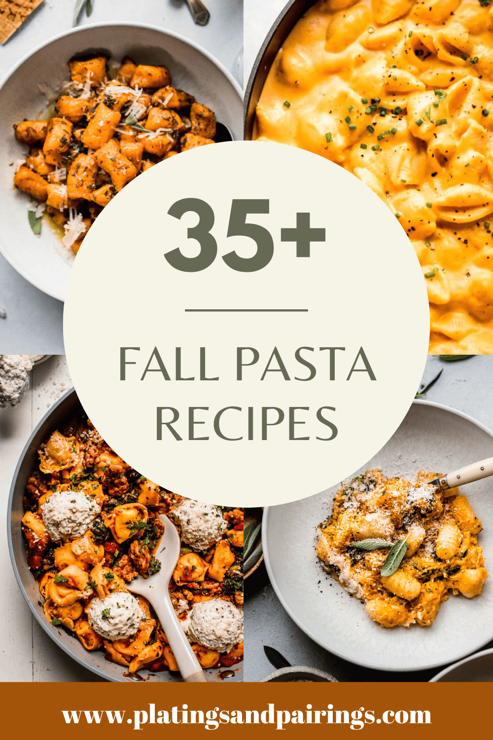 35+ Fall Pasta Recipes - Platings + Pairings