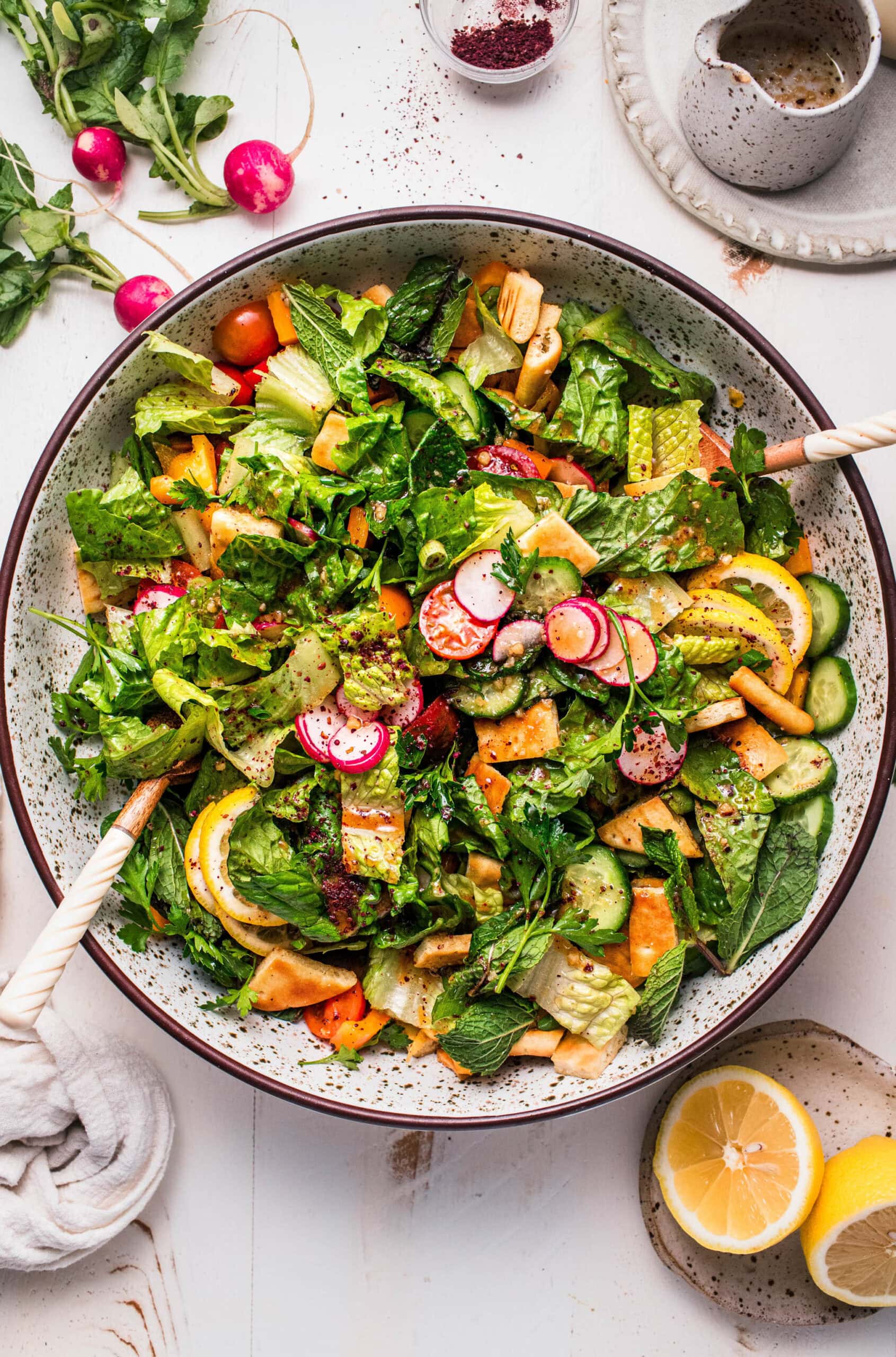 Lebanese Fattoush Salad Recipe