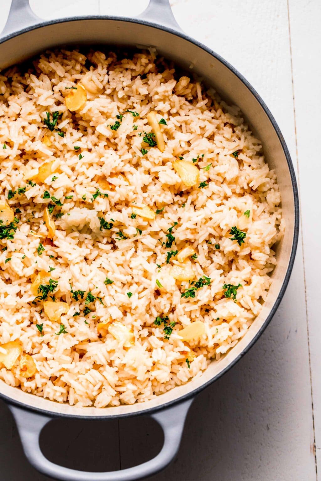 Easy Garlic Butter Rice Recipe (Flavor Packed!!)