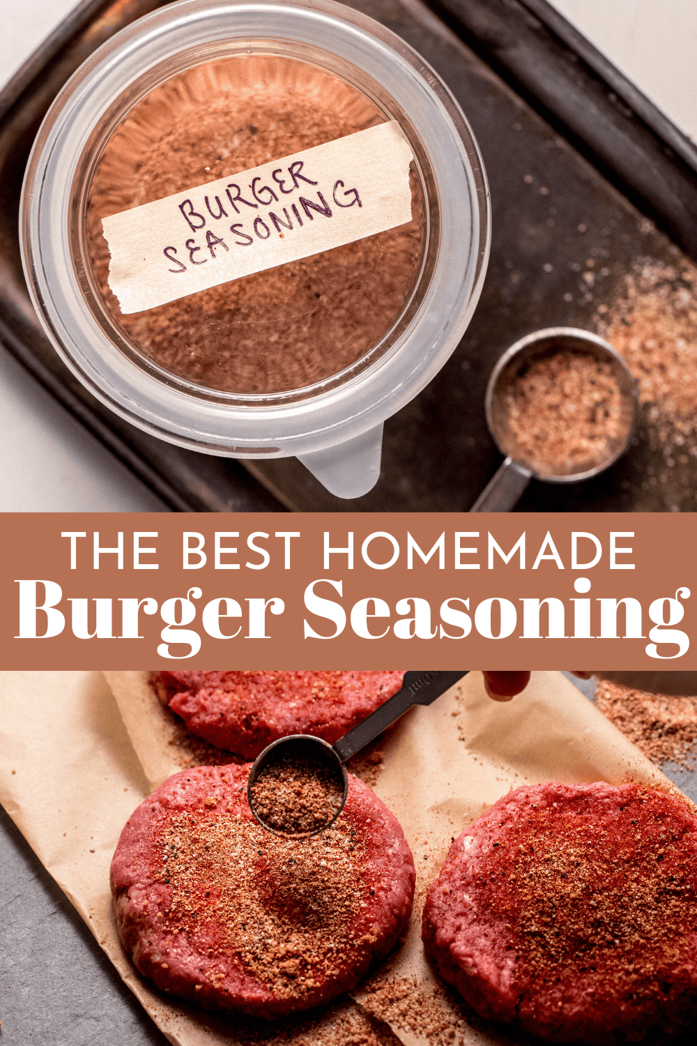 The BEST Homemade Burger Seasoning - Platings + Pairings