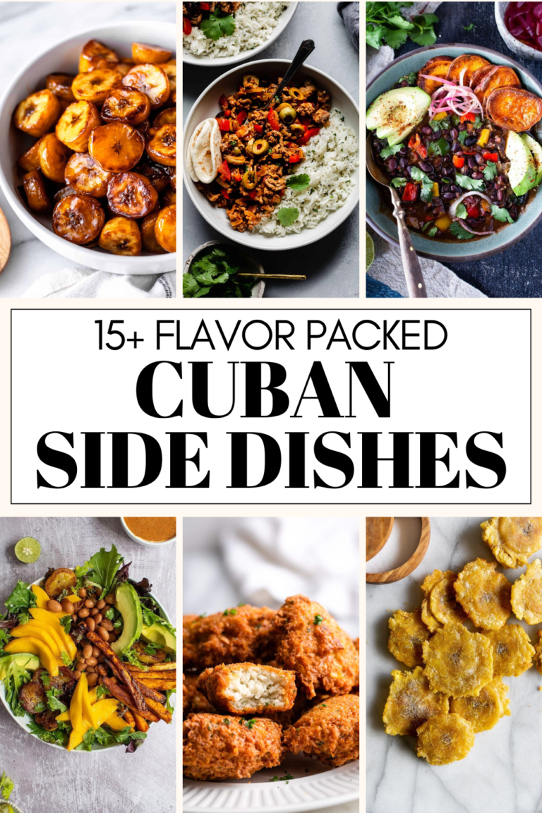 15+ Cuban Side Dishes - Platings + Pairings